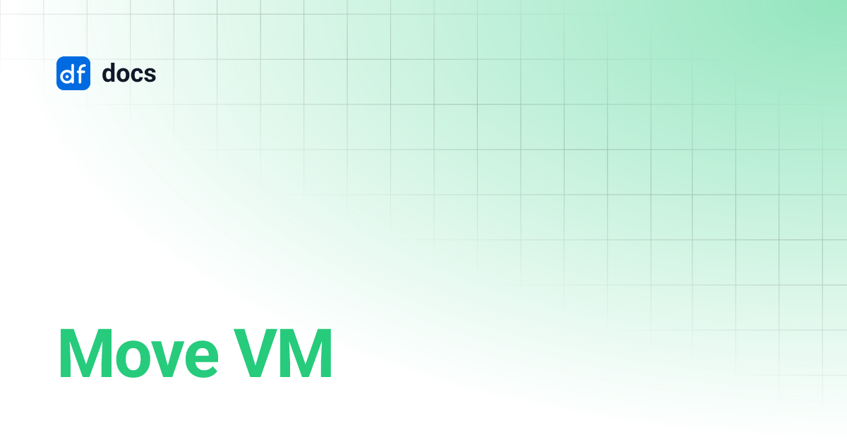 Move VM | docs